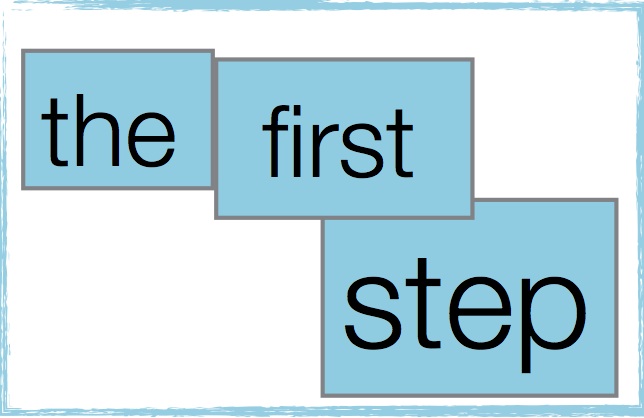 The First Step - joanne tombrakos