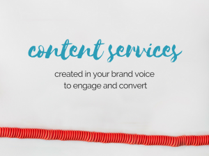 Content Creation Services